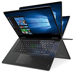 Lenovo Yoga 710 15.6-Inch 2-in-1 Convertible FHD Touchscreen Premium Laptop / Tablet (Intel Core i5-6200U 3M Cache 2.8GHz, 8GB DDR4 2133MHz RAM, 256GB SSD, HDMI, Backlit Keyboard, Windows 10)
