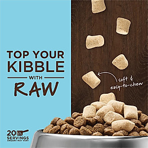 Instinct Raw Boost Mixers, Freeze Dried Dog Food Topper with Functional Ingredients, Grain Free, Real Turkey - Tranquility, 5.5 oz. Bag