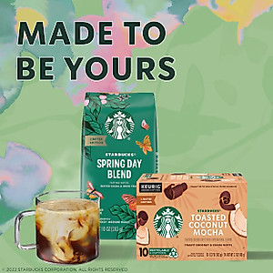 Starbucks Ground Coffee, Medium Roast, Spring Day Blend, 100% Arabica, Limited Edition, 17 oz bag