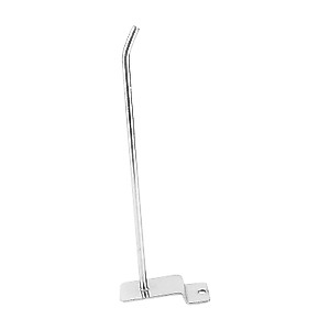 Jadeshay 25pcs Slatwall Hooks, 6 Inch Panel Hook Set, Max Load Over 3.3lb, Sturdy Chrome Finish for Shop Shelves Organize