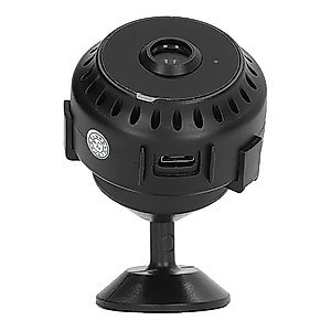 Eujgoov Mini WiFi Camera with Infrared Night Rechargeable Battery and HD Monitoring for Home Security