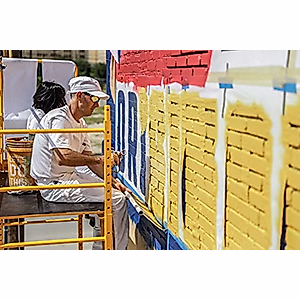 Dickies mens Painter's Utility Pant Relaxed Fit Big Jeans, White, 46W x 30L US