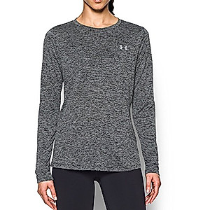 Under Armour Women's UA Tech™ Twist Crew Long Sleeve LG Black