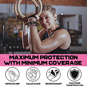 FITNESS FORCE Ventilated Gym Gloves for Men with Built-in Wrist Support for Workouts Weightlifting Gloves Workout Gloves for Women Exercise Fitness Gloves Perfect for Powerlifting, Cross Training
