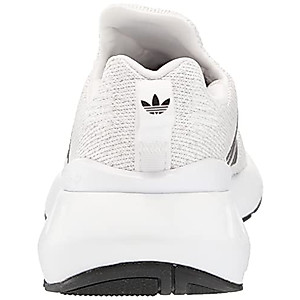 adidas Men's Swift Run 22 Sneaker, White/Core Black/Grey, 12