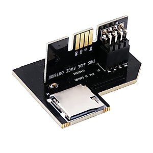 AreMe Micro SD Card Adapter TF Card Reader for Gamecube Serial Port 2 (SD2SP2 Pro)