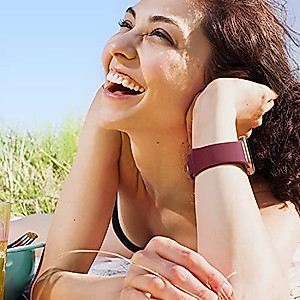 SWHAS Watch Bands Compatible with Apple Watch Bands 38mm 40mm 41mm Women Men Girls, Soft Silicone Wristbands Replacement Strap Compatible with iWatch Series 8 SE 7 6 5 4 3 2 1, 14 Pack