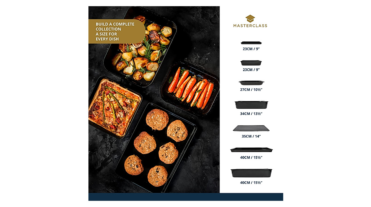 MasterClass Large Baking Tray - Exceptional Quality & Versatility
