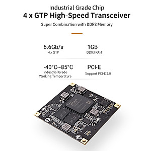 ALINX AC7A035 AC7A200 FPGA SoM with AMD Artix 7 XC7A35T XC7A200T 1GB DDR3 SDRAM 16 MB QSPI FPGA Core Board System on Module EMC ROHS Testing CE Certification Industrial Grade