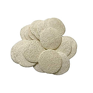 36 Loofah Loofa Facial Complexion Skin Discs Pads (Set of 6 Bags, Each Bag has 6 disks)