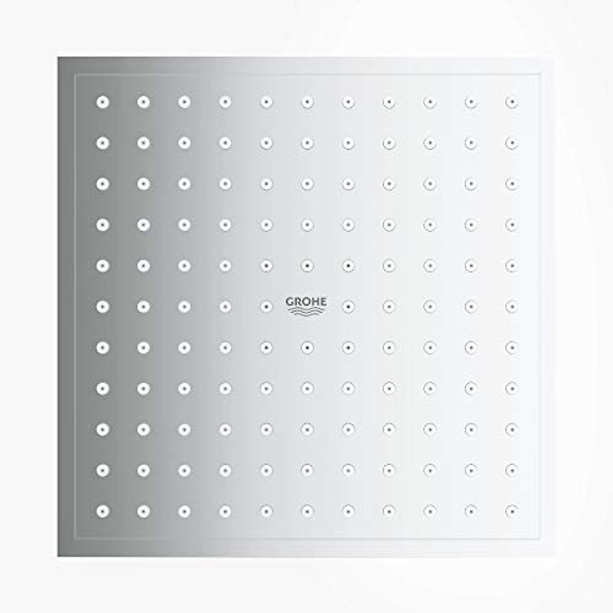 Grohe 27705000 Euphoria Cube Rain Shower Head, 2.5 GPM, Starlight Chrome