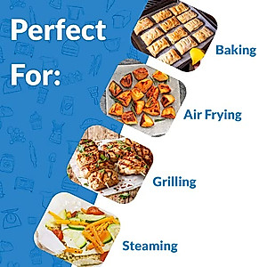 Reli. 500 Pcs Parchment Paper Sheets, Bulk | 12x16 in. | White Parchment Sheets/Baking Sheet Paper | Non-Stick, Pre-Cut Pan Liners | Parchment Paper Sheets for Baking, Air Fryer, Grilling