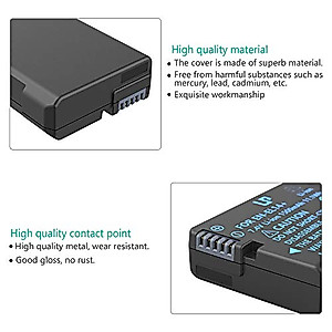 EN-EL14 EN EL14a Battery Rechargeable, LP Battery Compatible with Nikon D3500, D5600, D3300, D5100, D5500, D3100, D3200, D5200, D5300, D3400, DF, Coolpix P7000, P7100, P7700, P7800 Cameras & More