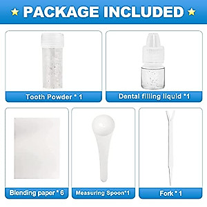 Tooth Repair Kit, Moldable False Teeth,DIY Dental Repair Kit Glue for Broken,Missing, Gaps, Regain Your Beautiful Smile in Minutes-R2