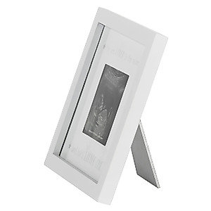 C.R Gibson BPSF-23934 Love You to The Moon and Back Baby Sonogram Picture Frame, 7'' W x 7'' H