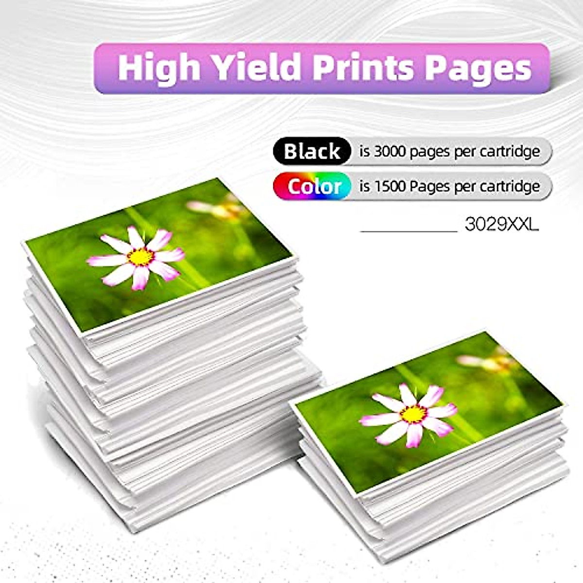 LC3029 XXL Compatible Ink Cartridge Replacement for Brother LC3029 LC3029XXL Ink Cartridges for Brother MFC-J5830DW MFC-J5830DWXL MFC-J5930DW MFC-J6535DW MFC-J6535DWXL MFC-J6935DW Printer