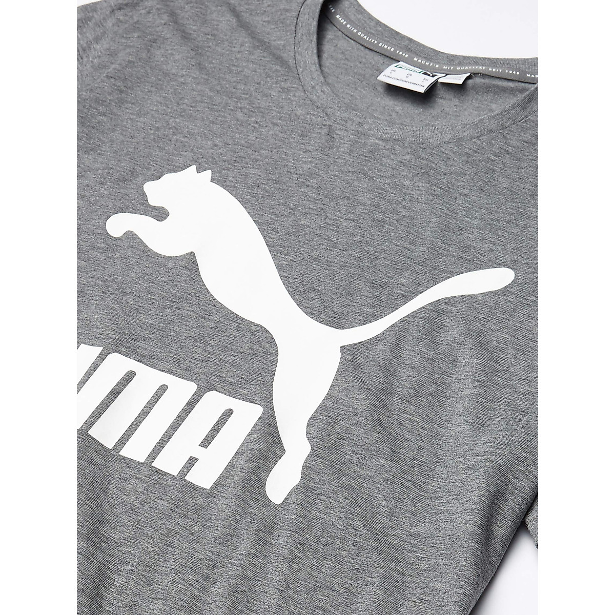 PUMA Men's Classics Logo Tee, Bridal Rose, XS