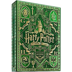 theory11 Harry Potter Playing Cards - Green (Slytherin)