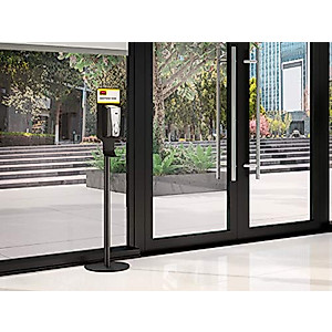 Rubbermaid Commercial Products AutoFoam Hand Soap & Sanitizer Dispenser, Black/Black Pearl, Touchless, Wall Mount, Battery Operated, for Restrooms in Offices/Hotels/Entertainment/Schools