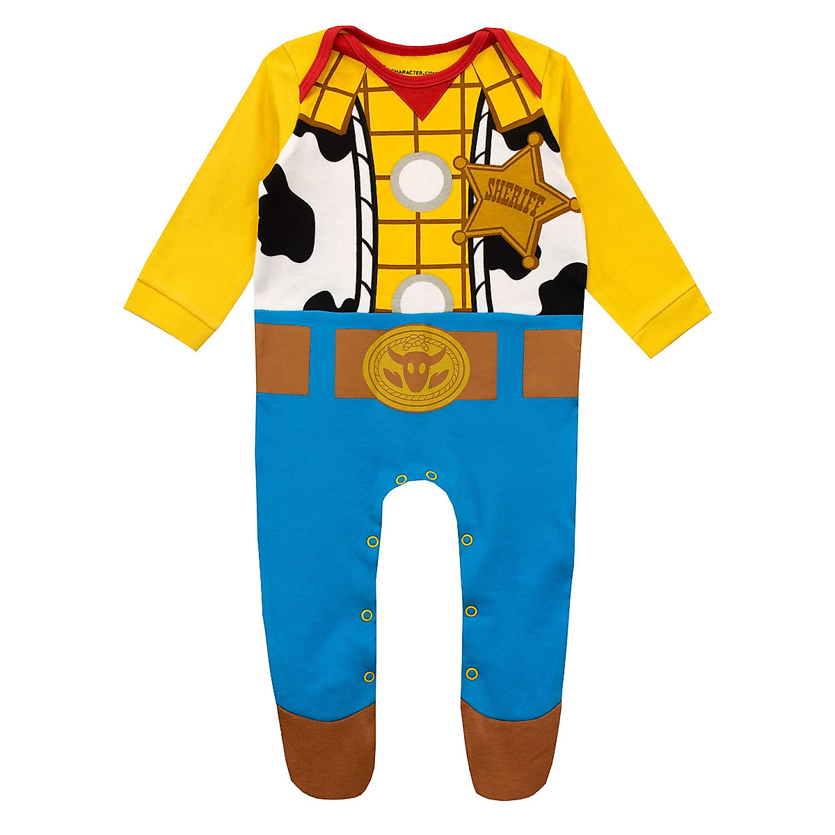 Disney Baby Boys' Toy Story Footie Size 6-9M Multicolor