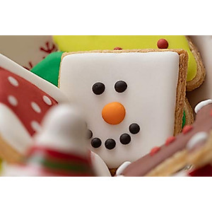 Fox Run, 1 x 2.75 x 2.75 inches, Square Cookie Cutter Set