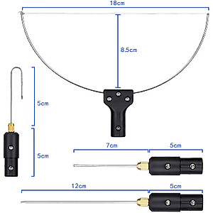 4 in 1 Foam Cutter Set with Digital Voltage Controller, GOCHANGE Electric Cutting Machine Pen Tools Kit, 100-240V /18W Styrofoam Cutting Pen with Electronic Voltage Transformer Adaptor