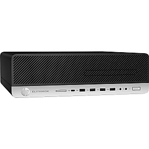 HP EliteDesk 800 G4 Desktop Computer - Intel Core i5 (8th Gen) i5-8500 3 GHz - 16 GB DDR4 SDRAM - 256 GB SSD - Windows 10 Pro 64-bit - Small Form Factor - DVD-Writer DVD177;R/177;RW - Inte
