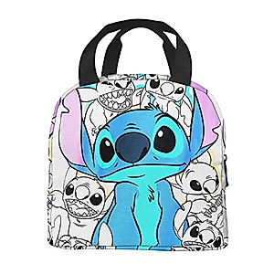 FANGAO Lunch Bag For Men Women Kids Insulated Leakproof Large Waterproof Reusable Lunchbox With Zipper Work Outdoor Travel Picnic,8.5x8x5 Inch