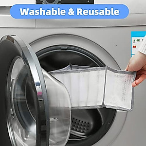 ULG 3 Pack Underwear Drawer Organizer Divider, Washable Dresser Drawer Organizer Foldable Oxford Fabric Closet Organizers and Storage Boxes for Underwear, Bras, Socks, Panties, Ties, Lingerie(GREY)