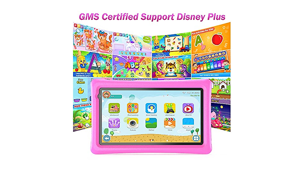 Kids Tablets, 7 inch Tablet for Kids Toddlers, Android Kids Tablet ...