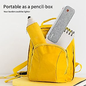 Bisofice PeriPage Portable Printer, A4 Wireless Bluetooth Travel Printer, Portable Thermal Printer Compatible with Android and iOS, Support 2''/3''/4'' Paper Width, Mobile Printer