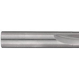 Chicago Latrobe 769 Solid Carbide Short Length Drill Bit, Uncoated (Bright) Finish, Round Shank, Straight Flute, 140 Degree Converntional Point, 1/8" Size
