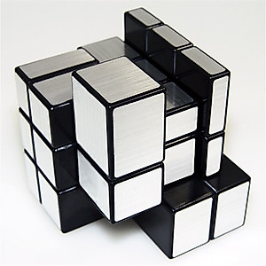 TANCH Mirror Speed Magic Cube 3X3 Puzzle for Children & Adults Kids Silver…