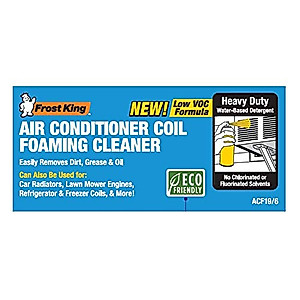Frost King ACF19 Foam Coil Cleaner, 19Oz, 19 Ounce