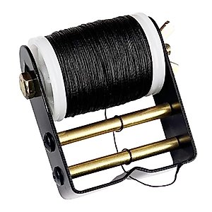 - QI HUO JU - Bowstring Serving Thread String Serving Jig 131 yard/120m Archery Bow String Serving Tool 3-Strands String Thread for Tying Peep Sight Nock Accessories (Black)