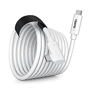 YRXVW Link Cable Compatible with Oculus Quest 3/2/Pro, VR Headsets PC, Charging Cord and High Speed Data Wire, USB C to C Cable,10ft Link Charging Cable for Meta Quest 3/2/Pro