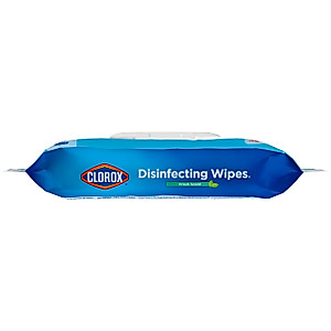 Clorox Disinfecting Wipes, Bleach Free Cleaning Wipes, Multi-surface Wipes with Moisture Seal Lid, Easy Pull Wipes Pack, Fresh Scent, 75 Wipes (Pack of 3) - Packaging May Vary