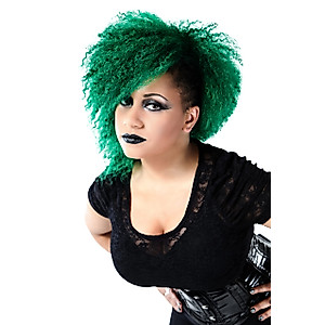 MANIC PANIC Green Envy Semi Permanent Hair Color - Cruelty Free, Vegan Classic Dark Green Hair Dye - Safe to Create & Mix Custom Shades (4oz)