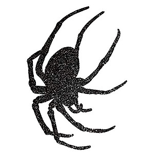 Amscan Glitter Paper Spider Cutouts