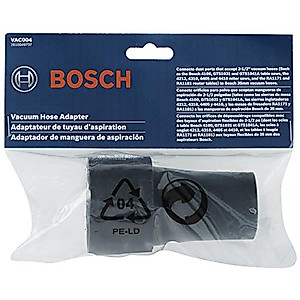 Bosch VAC004 2-1/2 Inch Hose to 35mm Dust Hose Port Adapter