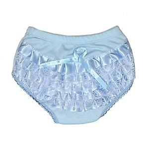 B-One Kids Baby Girls 100% Cotton Diaper Cover Bloomers 4 Pack (Size 2, Pastel)