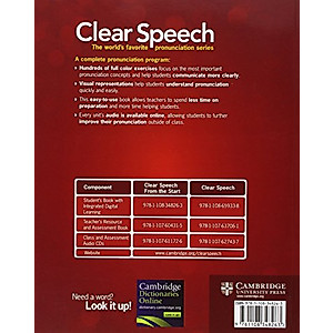 Clear Speech from the Start Student's Book with Integrated Digital Learning: Basic Pronunciation and Listening Comprehension in North American English