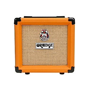 Orange Amps Micro Terror 20-Watt Tube Preamp Compact Tube Amp Bundle with Guitar Cabinet and Cable (3 Items)