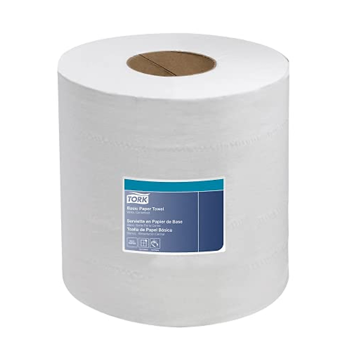 Tork Soft Centerfeed Hand Towel White M2, High Absorbency, 6 x 600 Sheets, 121204