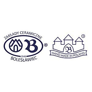 Blue Rose Polish Pottery Willow Large Serving Platter