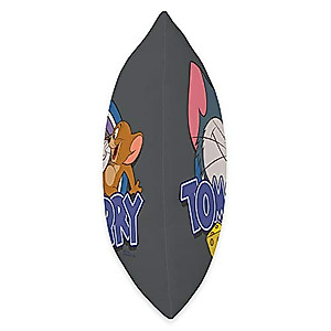 Tom and Jerry Friendly Enemies Throw Pillow, 18x18, Multicolor