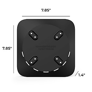 HumanCentric Mount Compatible with Mac Mini, Custom Mac Mini Mount. Wall Mount, Rack Mount, Mac Mini Under Desk Mount, Mac Mini Mount Behind Monitor Mac VESA Compatible Mac Mini Monitor Mount