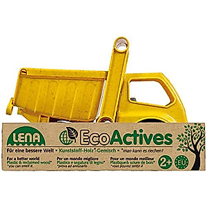 Zymise TANGDIAABBCC Lena Eco Active Dump Truck is a Eco Friendly BPA and Phthalates Free Green Toy Manufactured from Premium Grade Resin and Wood