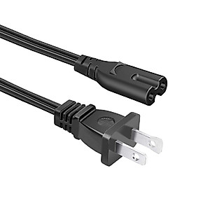 8.2ft 2 Prong Printer Power Cord Replacement for Epson Expression Premium XP-7100 XP-6100 XP-4100 XP-830,Expression Photo xp-8600 XP-15000 XP-970 XP-960 XP-640 Printer AC Power Cord Cable