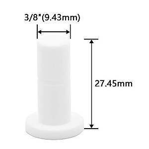 3/8 inch Plug for Quick Connect Fittings RO Reverse Osmosis Check Valve Water Pipe Tube Purifier Filter Pack of 5